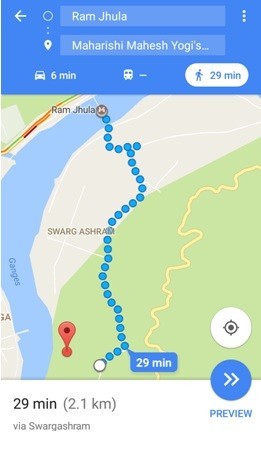Ashram map – Blue Sky Dreamers